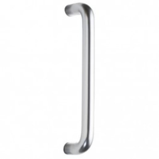 Arrone Pull Handle with Bolt Fix 425 x 19mm Satin Anodised Aluminium