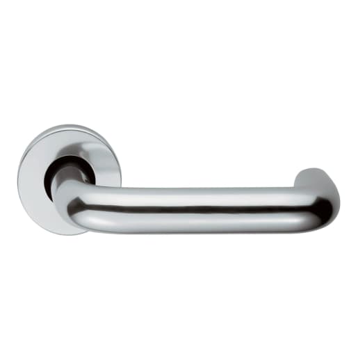 Eurospec Safety Round Bar Lever on Round Rose 19mm Polished Anodised ... Eurospec Safety Round Bar Lever on Round Rose 19mm Polished Anodised ...
