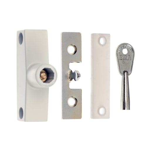 ERA Window Snaplock With Standard Key White