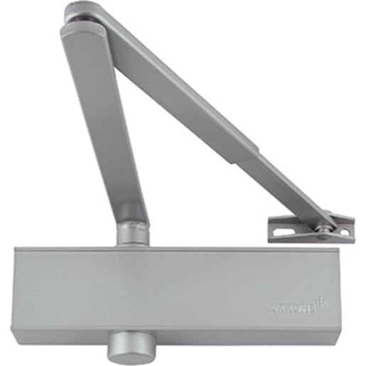 Arrone Overhead Surface Mount Door Closer 207 x 50mm Silver