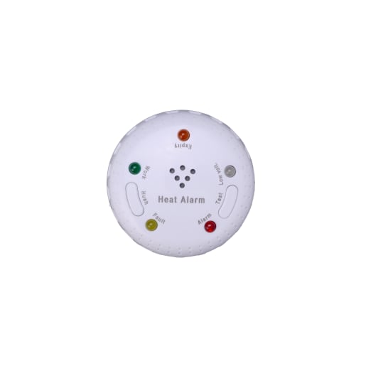 Hispec Battery Heat Alarm - AAA battery