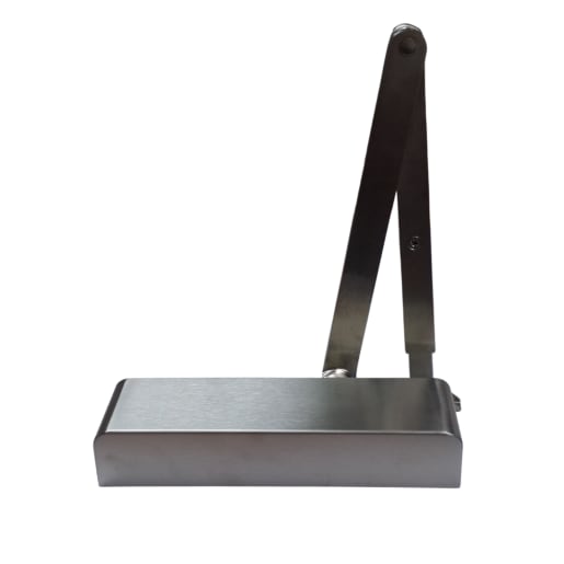 Dorma TS72 VBC Door Closer Satin Stainless Steel